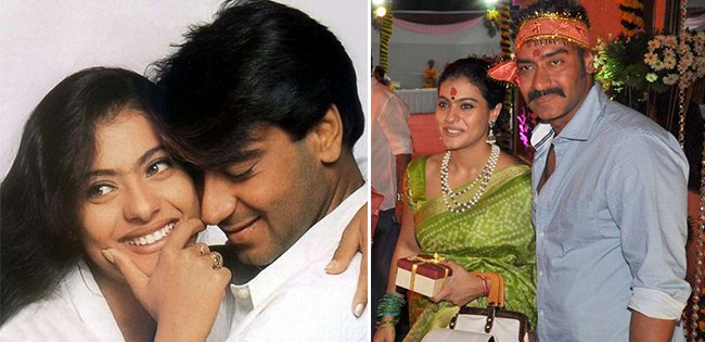 6 Adorable Pictures of Kajol And Ajay Devgan