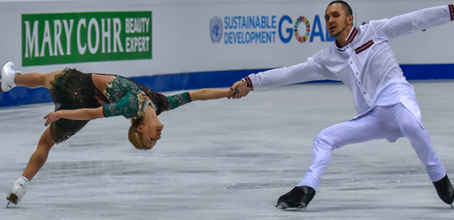 Indian Music Goes International – Figure Skaters Win While Dancing to Them!