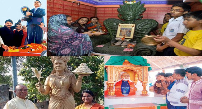 4 Famous Indians With Temples In Their Glory
