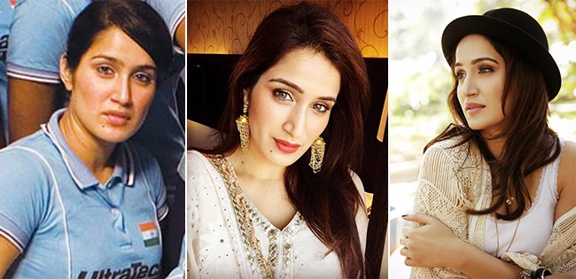 Then And Now Pictures of Preeti Sabarwal of Chak De India