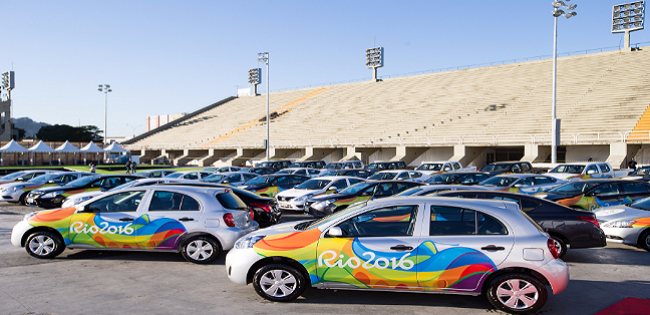 Look At All The Cars Of The Olympic Games