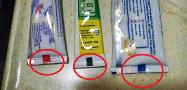 Ever Noticed These Coloured Stripes On Toothpastes? What Do They Mean?