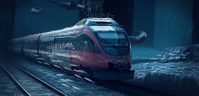 Underwater Rail Link to India & Solar AC Bus Shelters in Hi-Tech Dubai