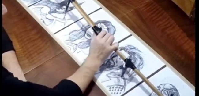 Making Five Sketches Simultaneously? Check Out the Video